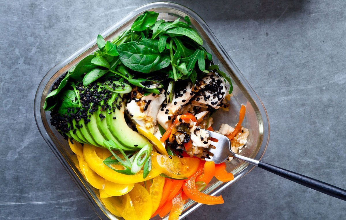 Hiya-yakko – Cool Tofu Scramble Bento – Clearspring