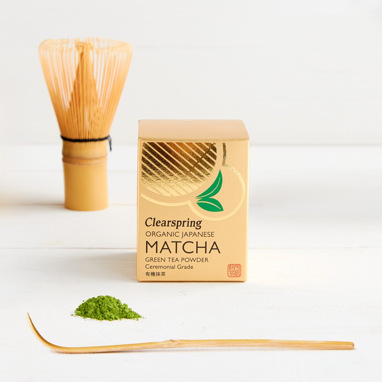 Clearspring Organic Japanese Matcha Green Tea Powder - Ceremonial Grade ...