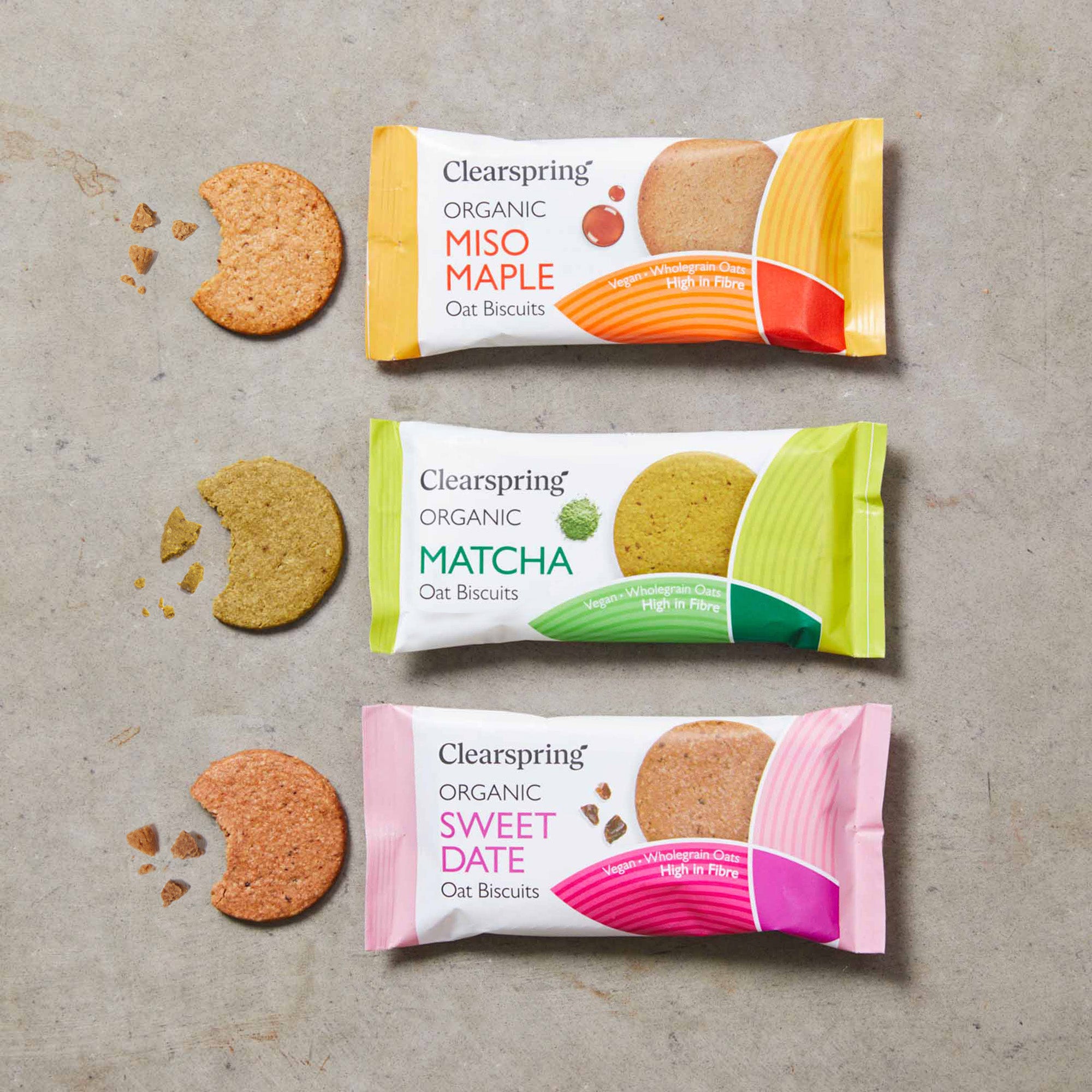 Clearspring Organic Oat Biscuit Selection