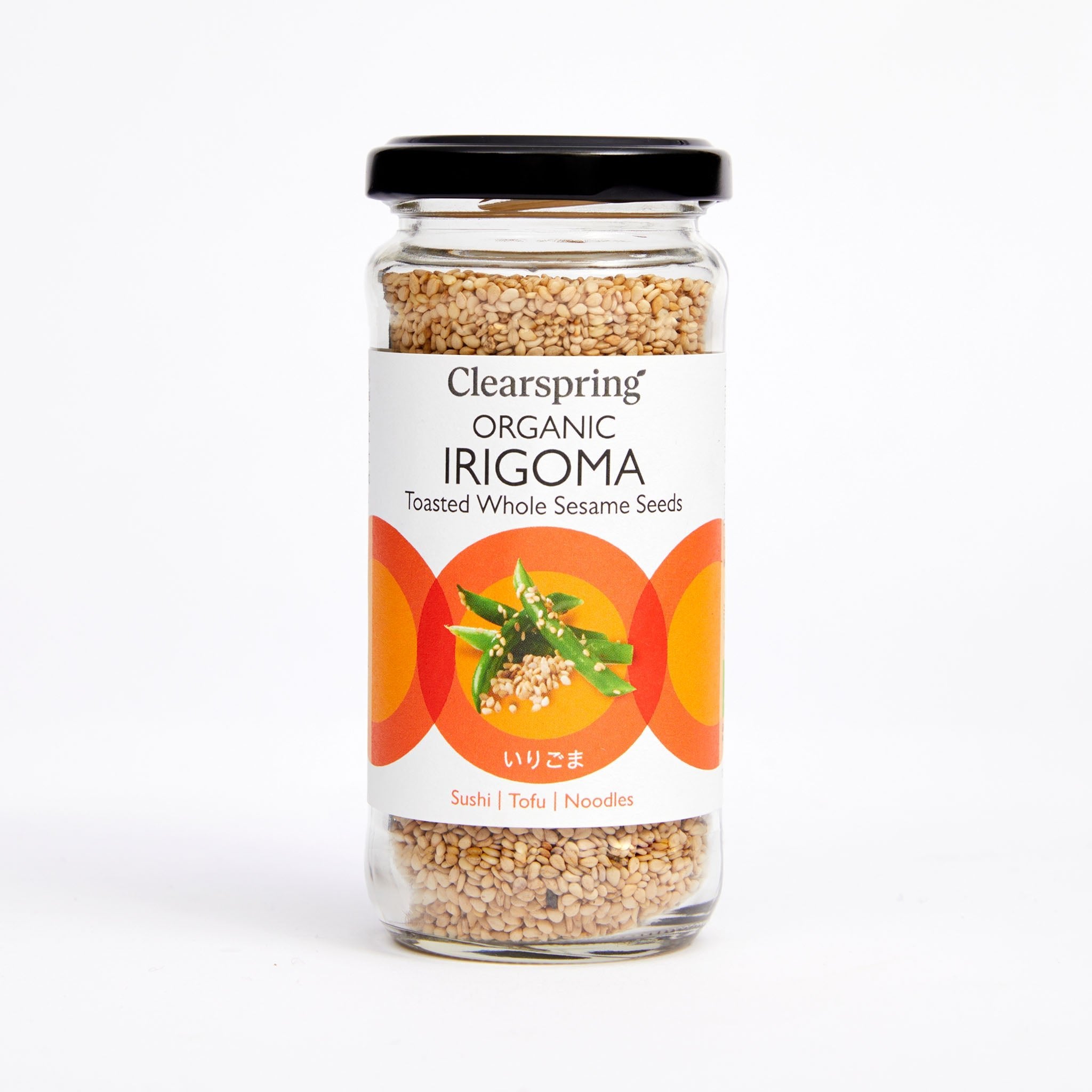 Clearspring Organic Irigoma - Toasted Whole Sesame Seeds
