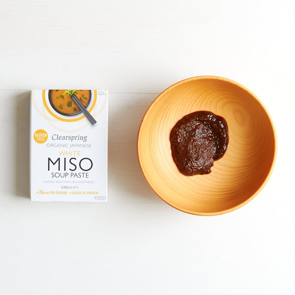 Organic Instant White Miso Soup Paste | Clearspring