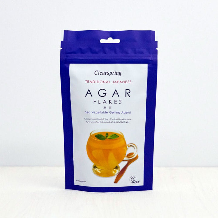 Japanese Agar Flakes - Sea Vegetable Gelling Agent | Clearspring